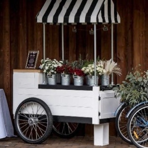 Mobile Flower Market Cart - Etsy