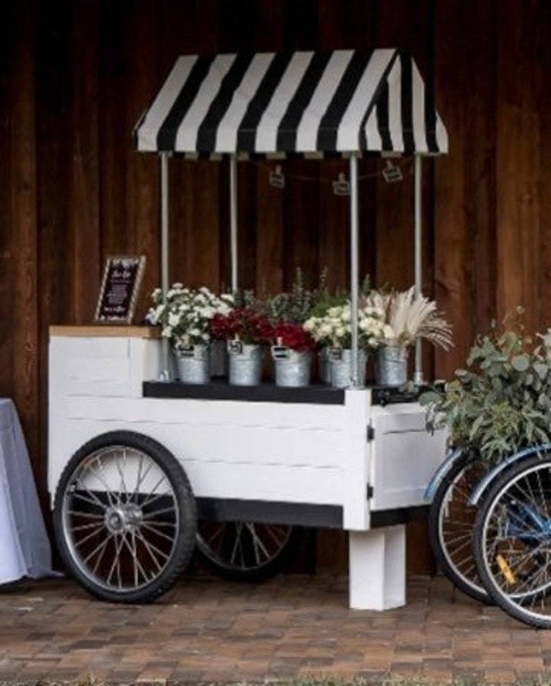Mobile Flower Market Cart - Etsy