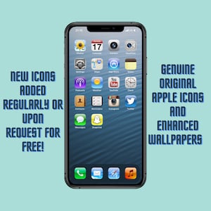 IPhone Ios 16 Retro Old App Icons Pack Ios 6 Style Original App Icons ...