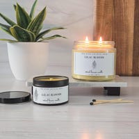 Floral Wildflower Garden Cottagecore Casserole Soy Wax Candle - Sharp ...