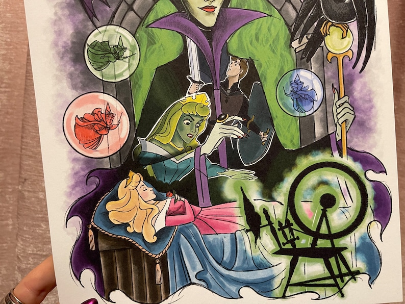 Maleficent Mistress of Evil • Sleeping Beauty, Dragon, Flora, Fauna and ...