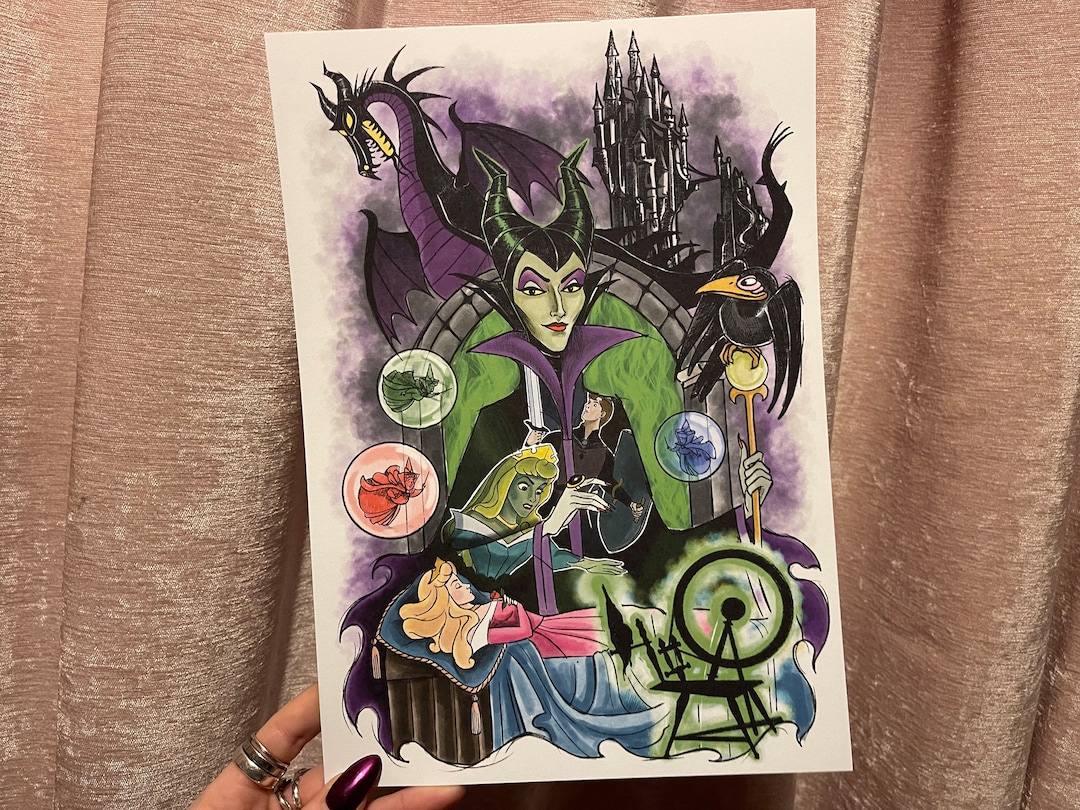 Maleficent Mistress of Evil • Sleeping Beauty, Dragon, Flora, Fauna and ...