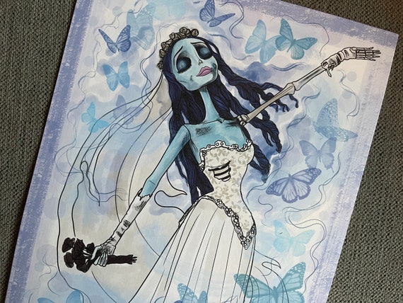 Corpse Bride Emily Drawing