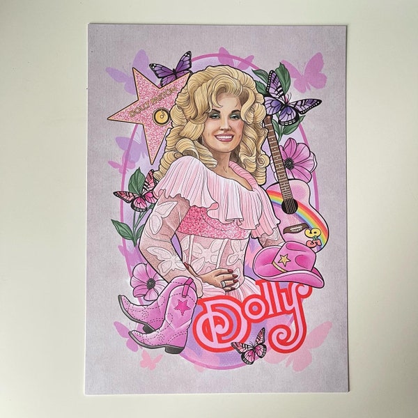 Dolly Parton Print - Etsy UK