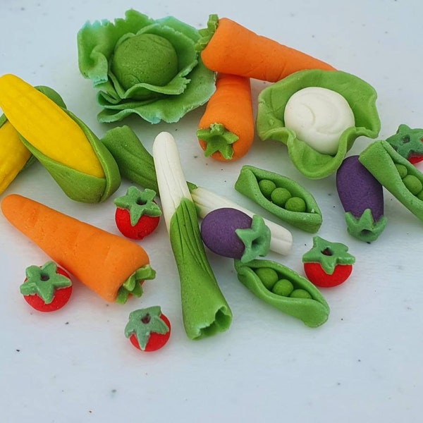 Fondant Vegetables - Etsy UK