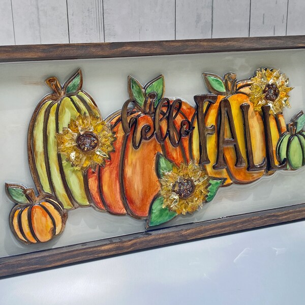 Fall Resin Art - Etsy