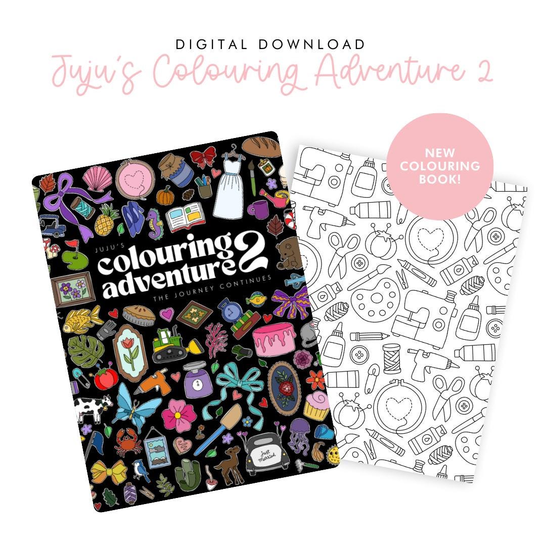 Juju's Colouring Adventure 2: the Journey Continues Colouring Book ...