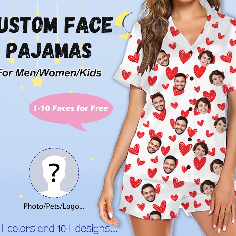 Custom Photo Pajamas - Etsy