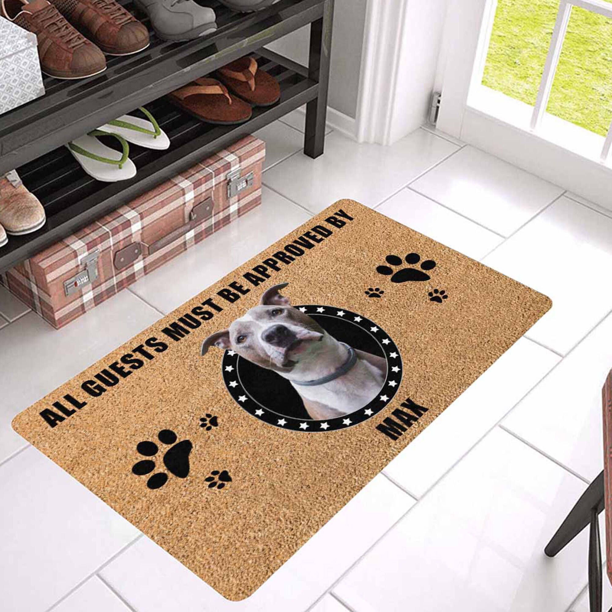 Dog Doormat Funny Personalized Dog Doormat Photo Dog Lover - Etsy