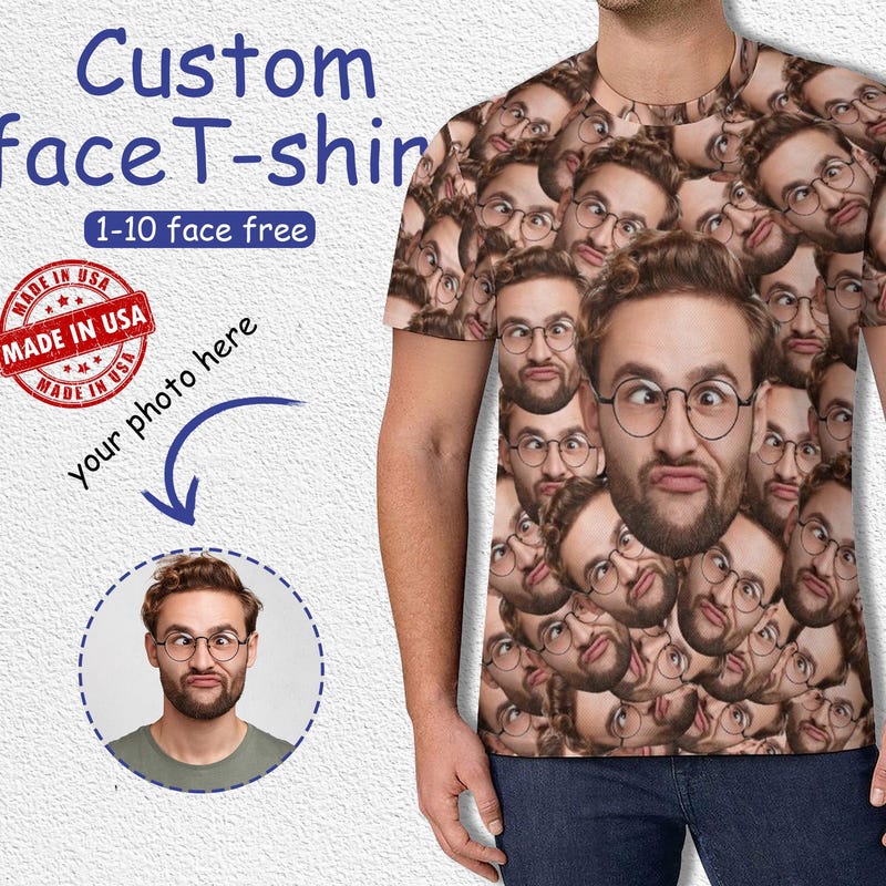 Face Shirt - Etsy