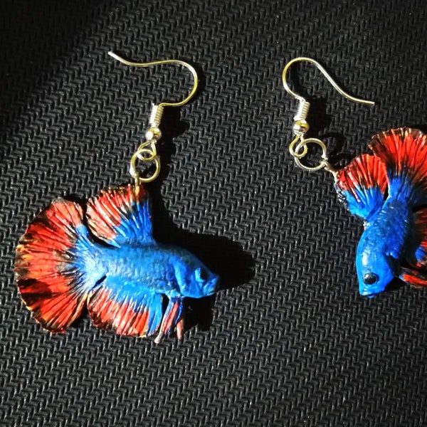 Fish Earrings - Etsy