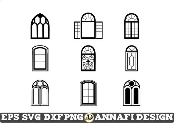 Windows SVG Windows Vector Cri cut file Clipart Cuttable | Etsy