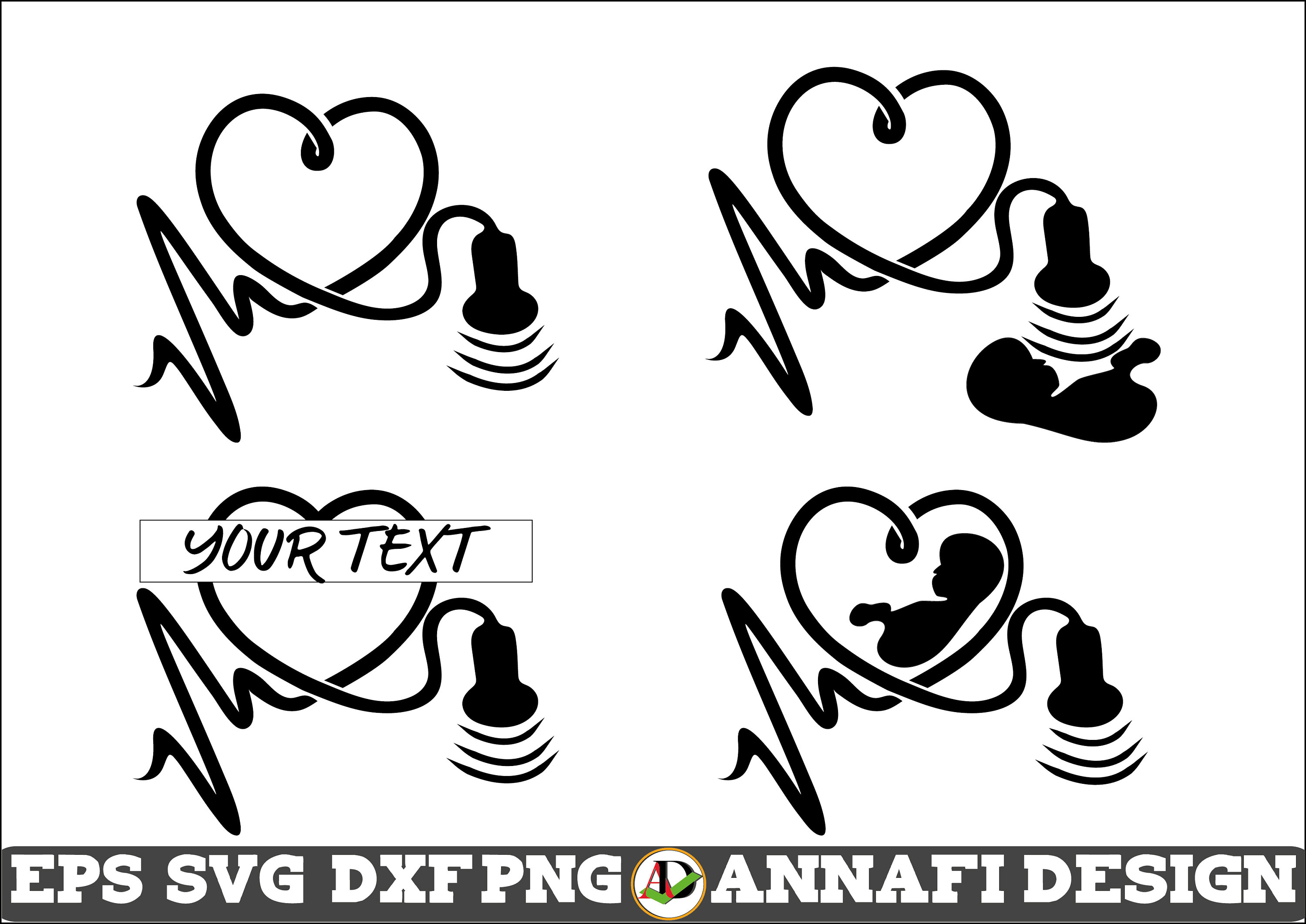 Ultrasound Tech SVG Vector Cri Cut File Clipart Cuttable | Etsy