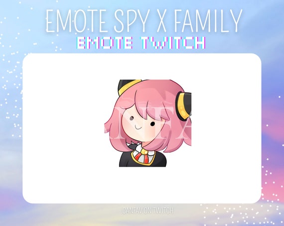 Emote Anya Spy Family - Etsy France