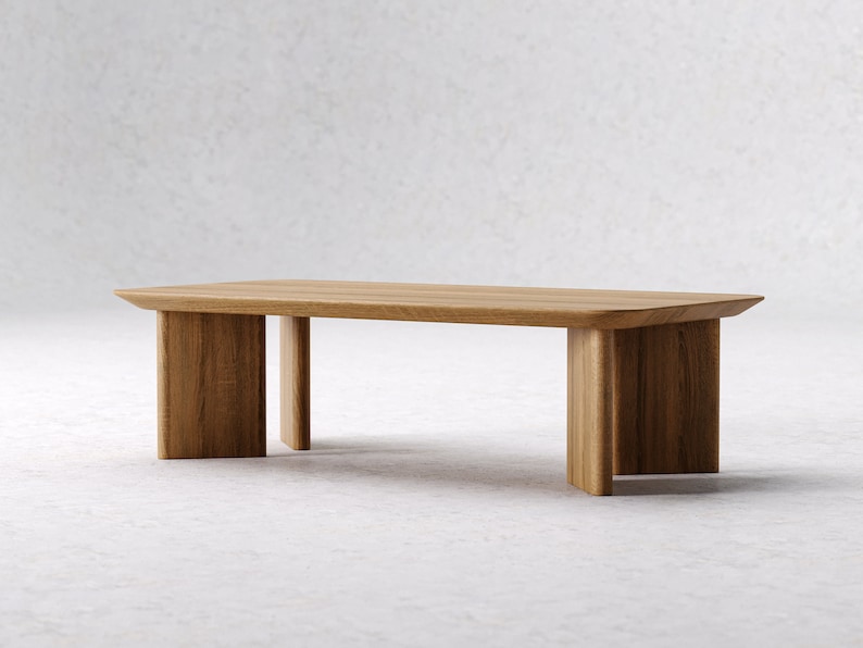 Modern Coffee Table - Minimalist Coffee Table - Wooden Coffee Table ...
