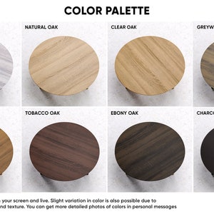 Unique Coffee Table Round Coffee Table Wood Coffee Table - Etsy