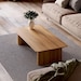Modern Coffee Table - Rectangular Coffee Table - Wooden Coffee Table ...