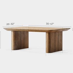 Modern Coffee Table - Rectangular Coffee Table - Wooden Coffee Table ...