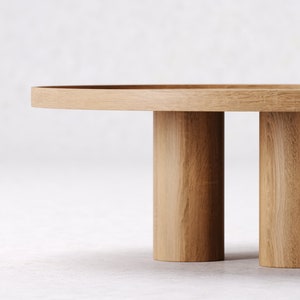 Aesthetic Coffee Table - Round Coffee Table - Unique Coffee Table ...