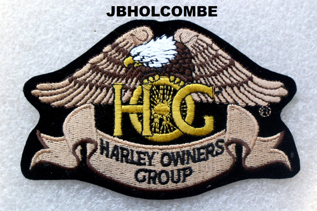 Vintage Harley Davidson Owners Group HOG Eagle Claw Patch..new Never ...