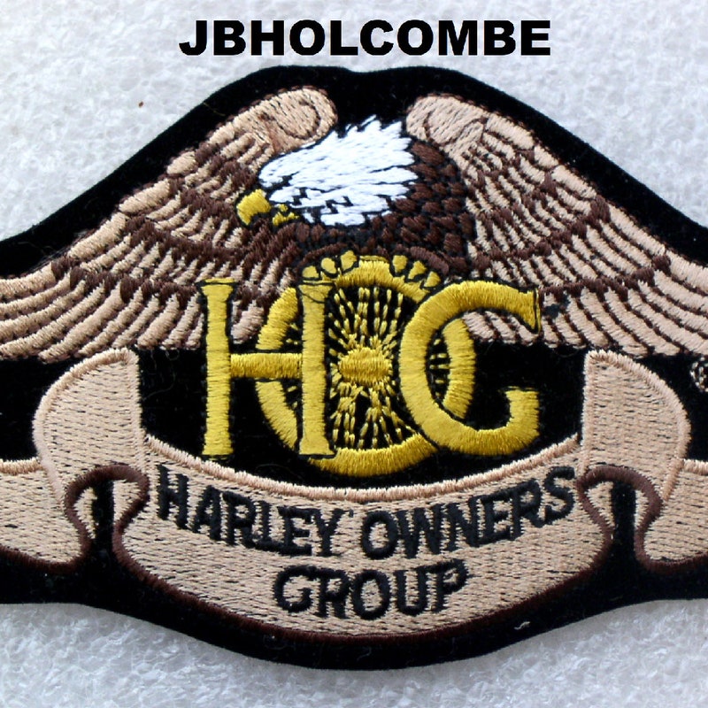 Vintage Harley Hog Patch - Etsy