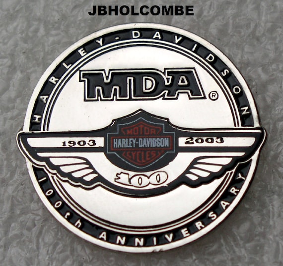 Harley Davidson 100th Anniversary Logo Motor Harley Davidson Cycle