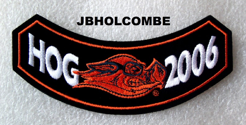 Vintage 2006 Harley Davidson Owners Group HOG Patch...new Never Used - Etsy