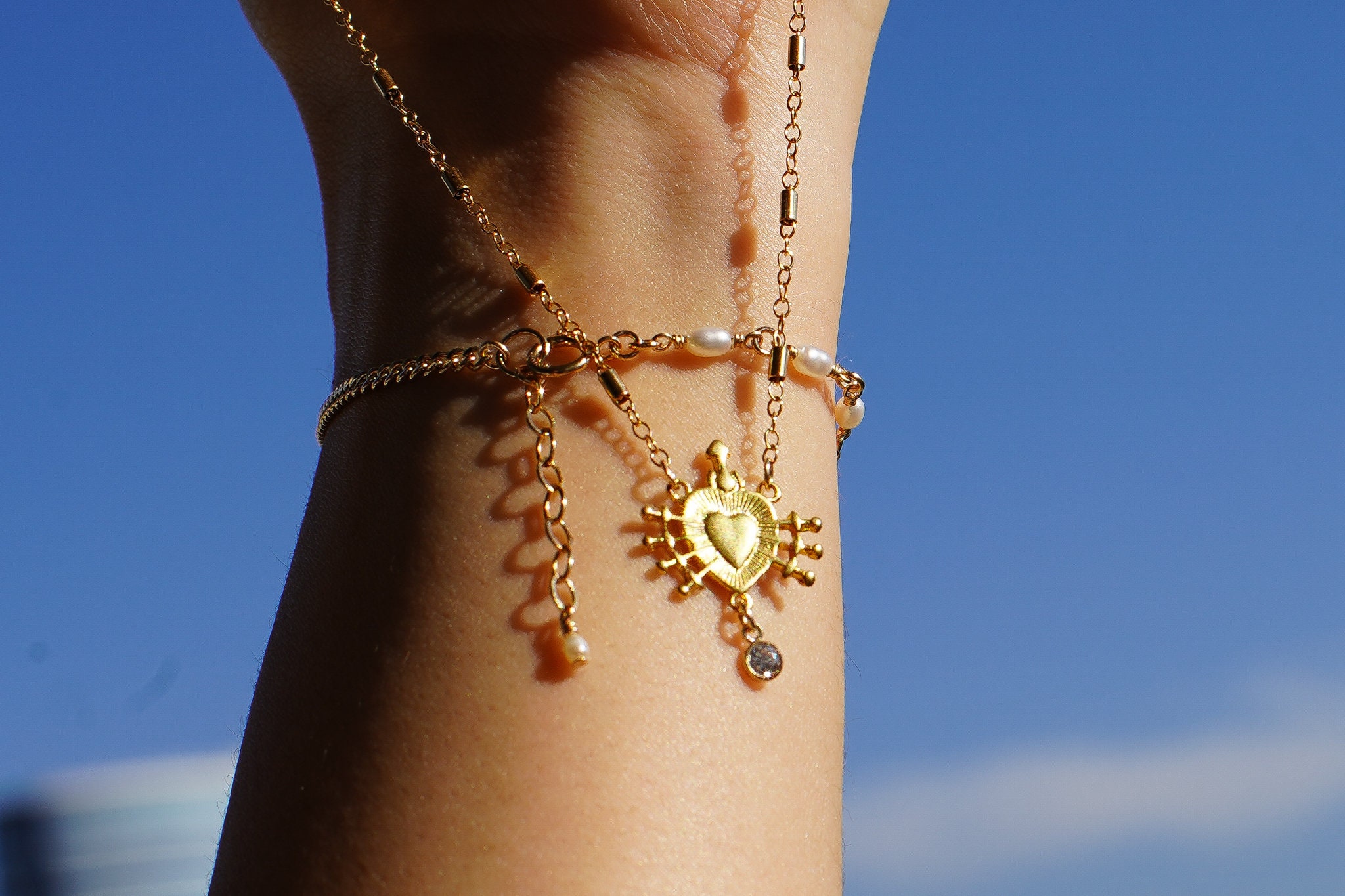 Large Heart Necklace 14k Gold Heart Necklace 20 Inch Gold - Etsy