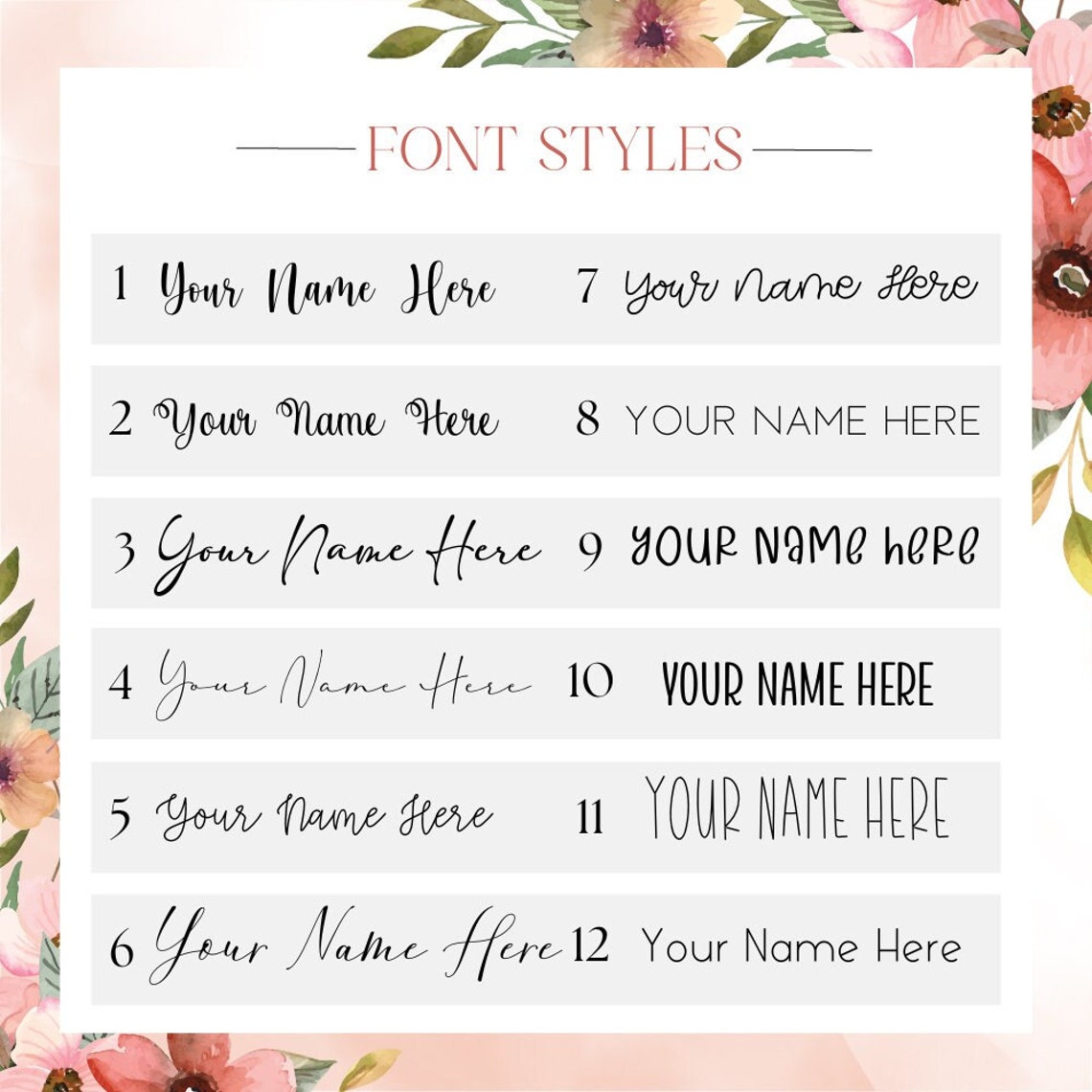 Hello My Name is Sign Custom Painted Baby Name Sign Customized Sign ...