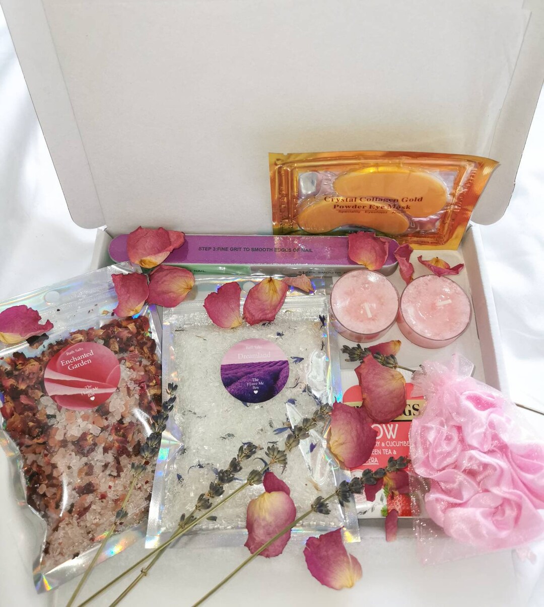 Bath Magic Home Pamper Kit | Gift Set | Self Love Box | Self Care Box ...