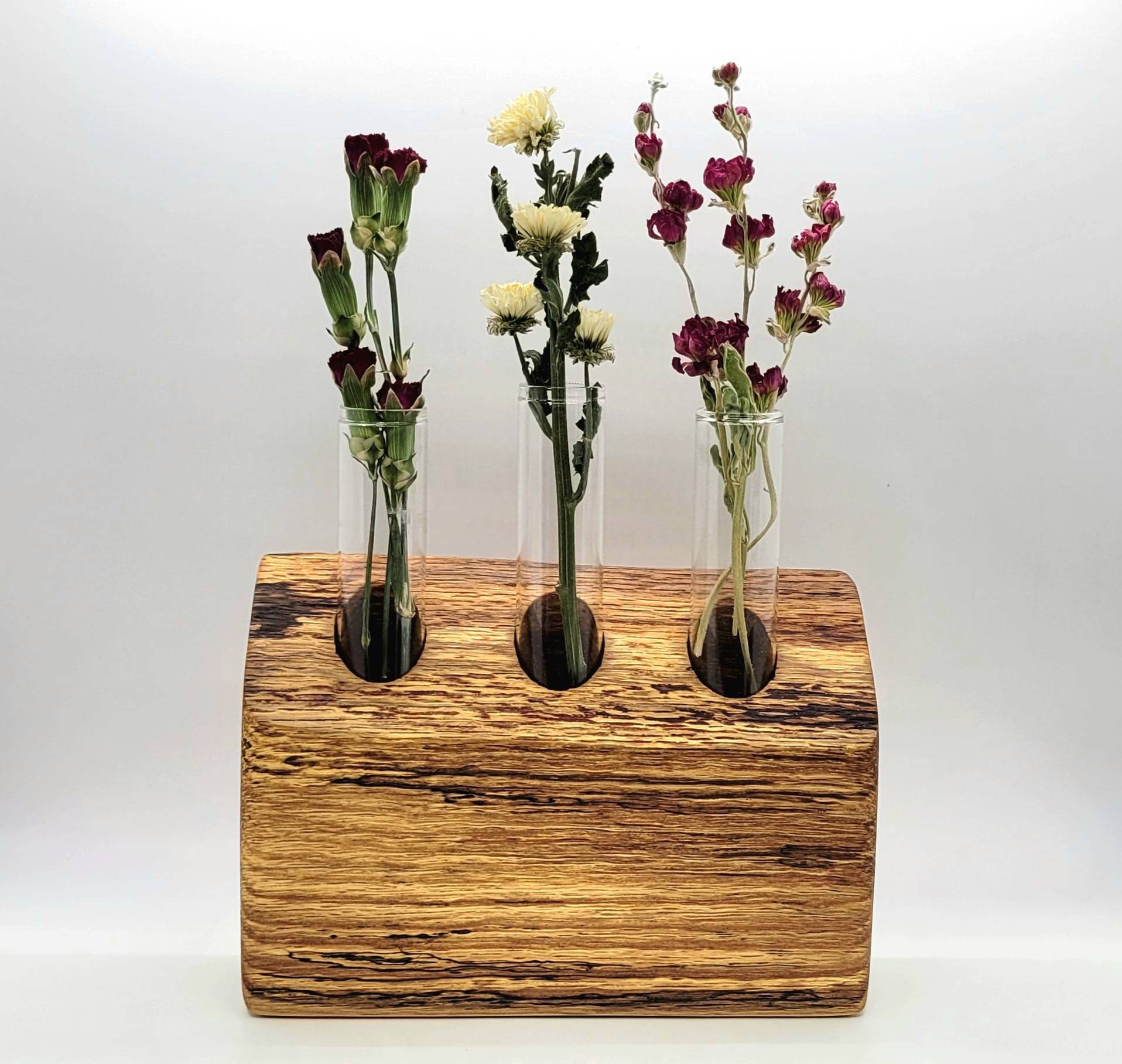 Live Edge Plant Propagation Block Houseplant Water Propagation Bud Vase ...