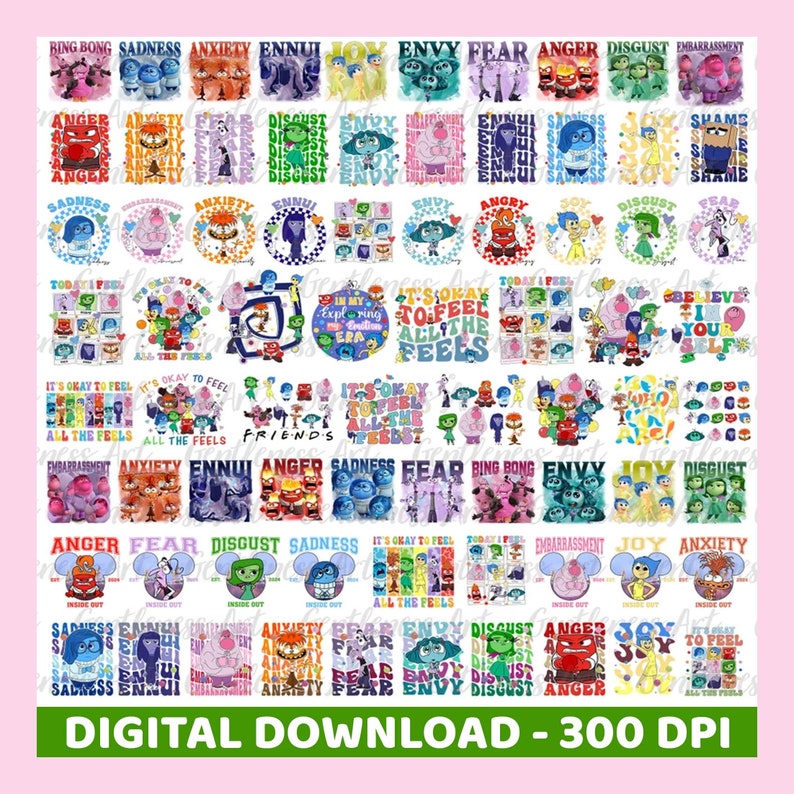 Inside Out 2, Emotions Mental Health, Cartoon Emotions Friends ...