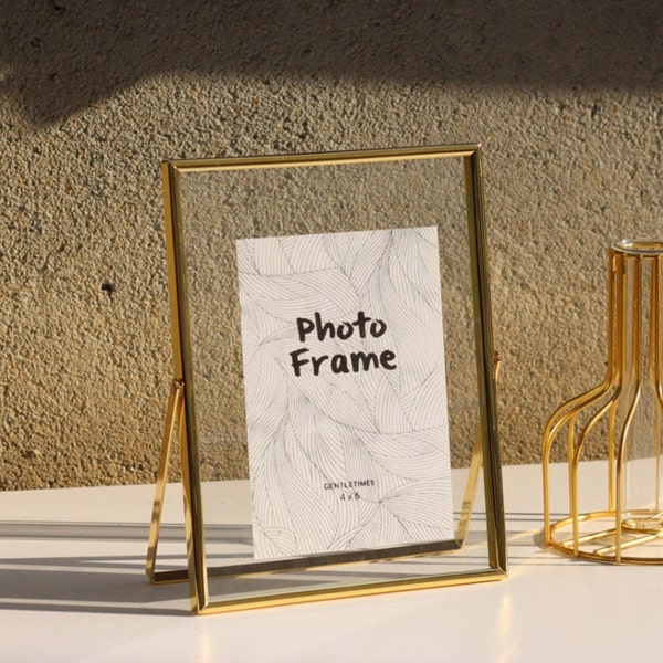 Gold Picture Frames - Etsy UK
