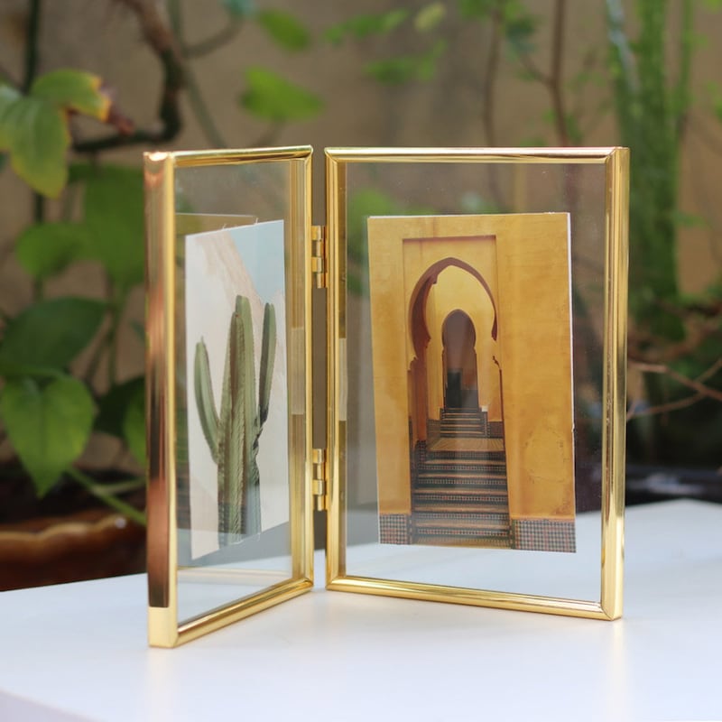 Double Glass Frame - Etsy