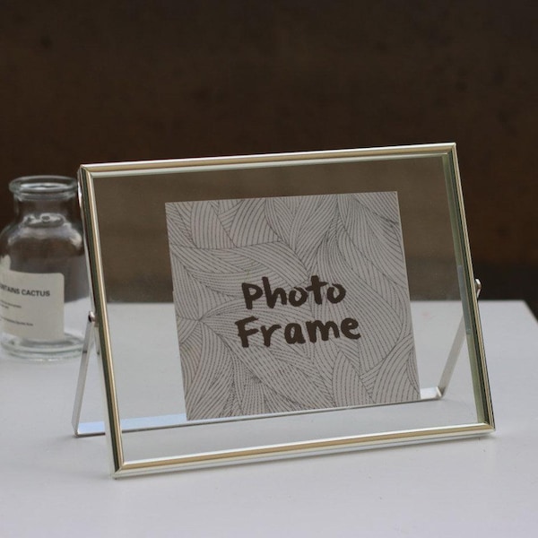 Double Glass Frame - Etsy