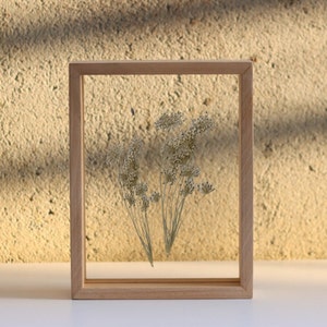Beechwood Floating Frame, Double Sided Frame, Solid Wood Frame for ...