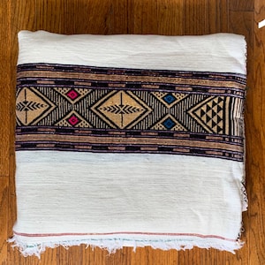 Ethiopian Authentic Gabi Blanket 100% Cotton Woven and Brought From ...