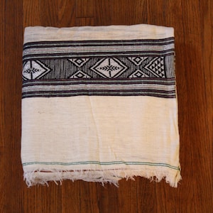 Ethiopian Authentic Gabi Blanket (100% Cotton Woven and Brought From ...