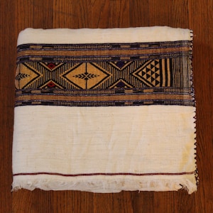 Ethiopian Authentic Gabi Blanket (100% Cotton Woven and Brought From ...