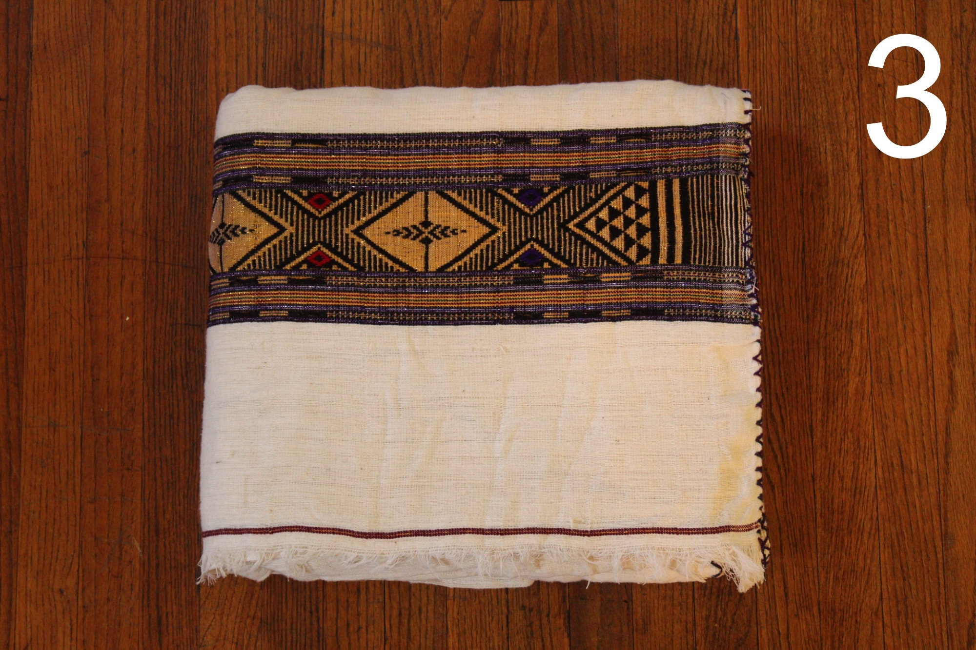 Ethiopian Authentic Gabi Blanket (100% Cotton Woven and Brought From ...