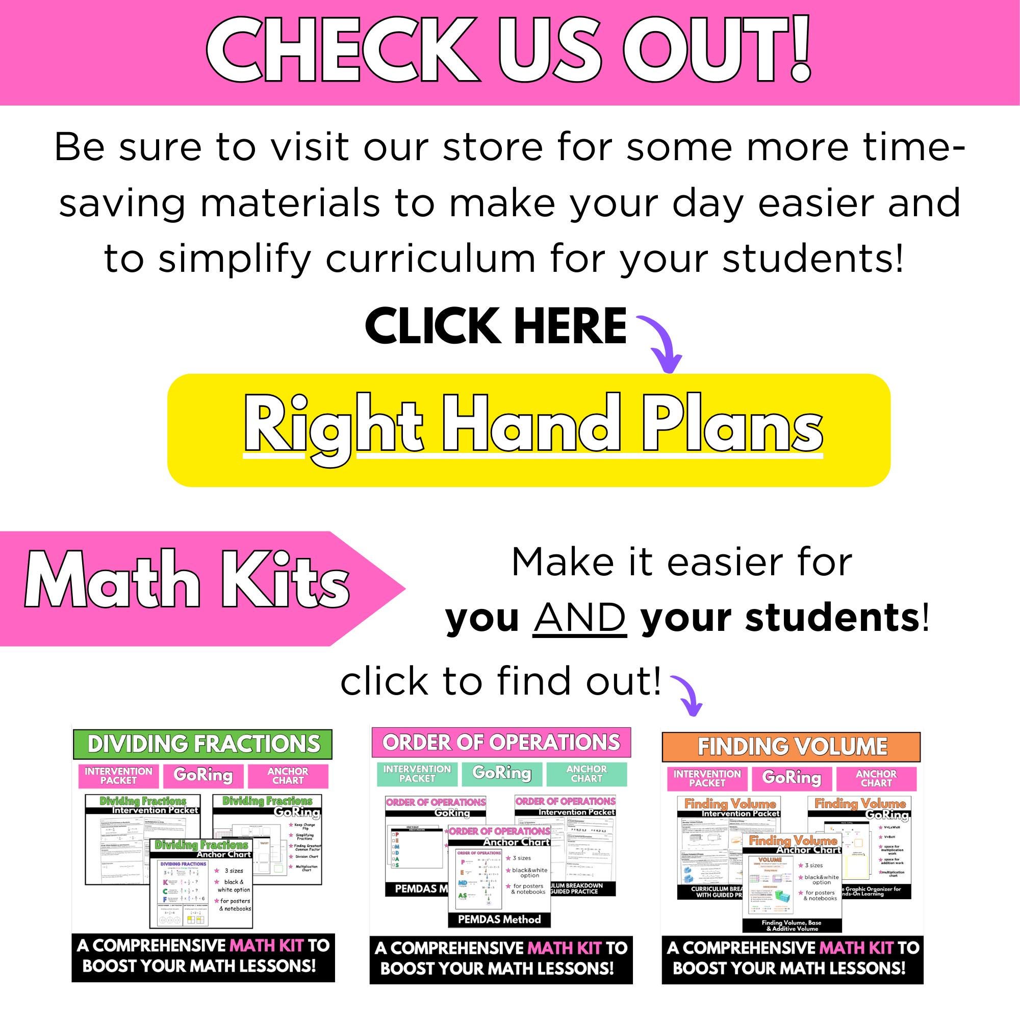 Long Division Graphic Organizer | Step-by-step Division Scaffold - Etsy