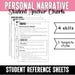 Narrative Writing Anchor Charts, Writing Anchor Charts, Narrative ...