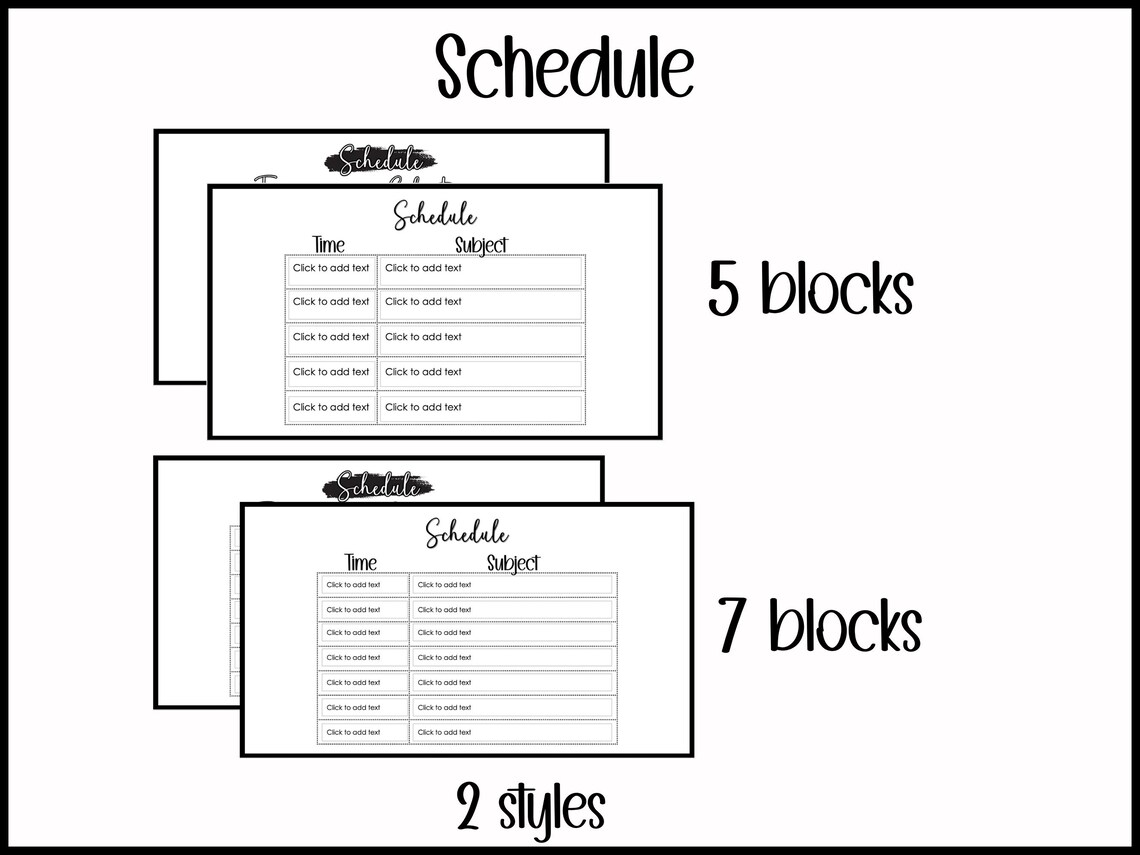 Back to School Classroom Slides | Daily Slides | Teacher Organization ...