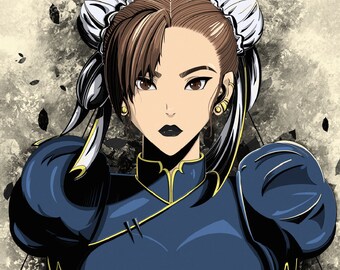 Chun Li Poster | Etsy
