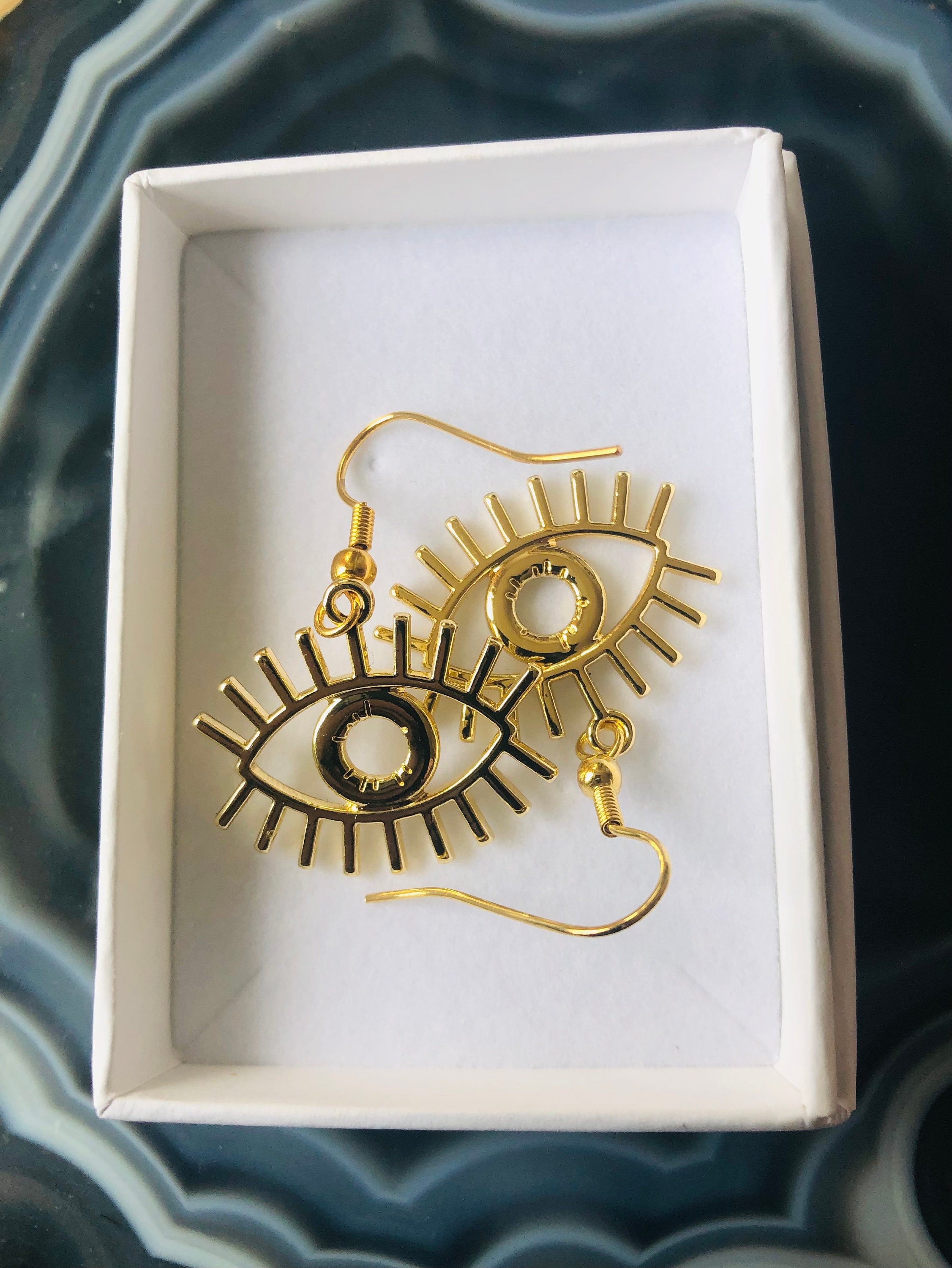 Evil Eye Earings - Etsy