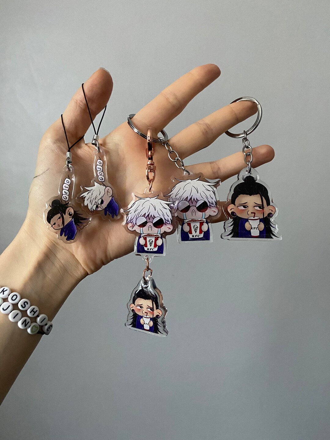 KFC Break-up Couple Stsg Keyring / Phone Charms - Etsy