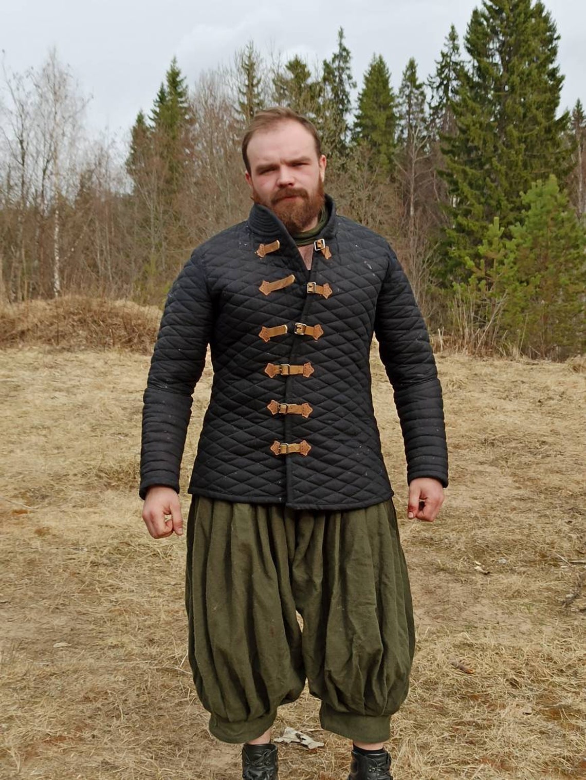 Medieval Padded Gambeson for Sword Fencing HEMA Larp | Etsy