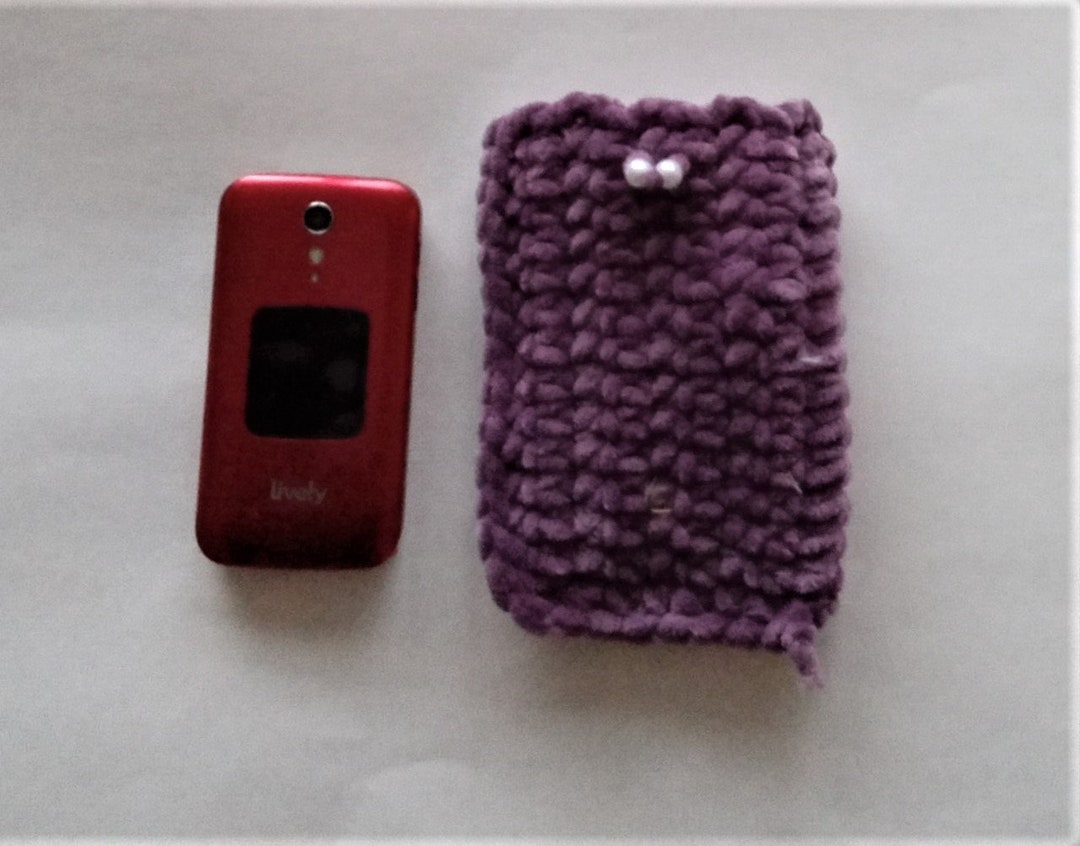 Callin' All Divas Chenille Live!y/flip Phone Cover - Crocheted - Etsy