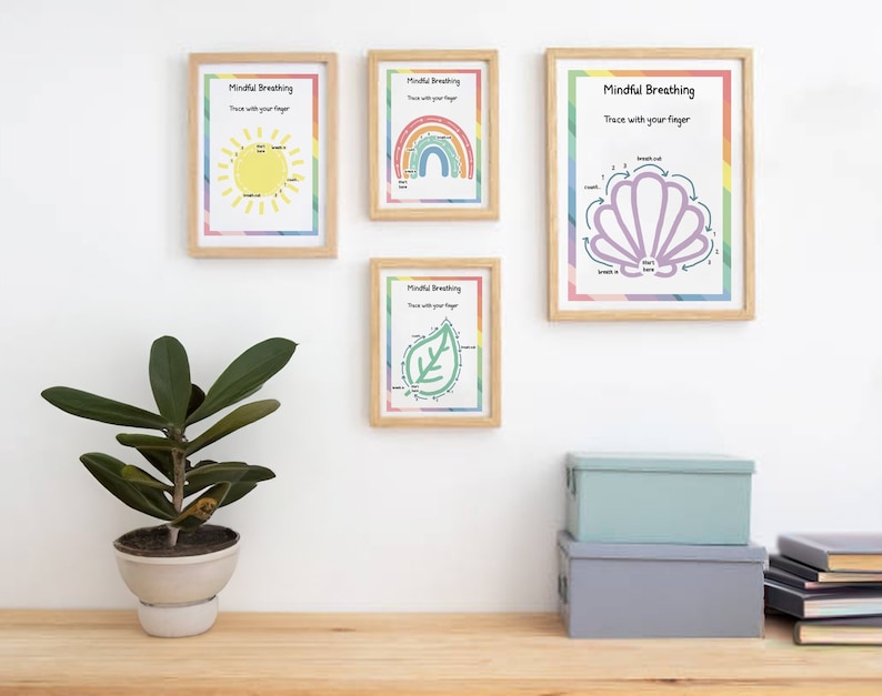 Mindful Breathing, Grounding Technique, Coping Skills, Social Emotional ...