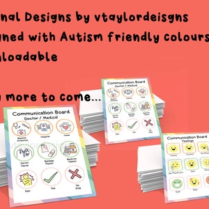 Non Verbal Communication Board | Bundle of 3 | Communication Cards for ...